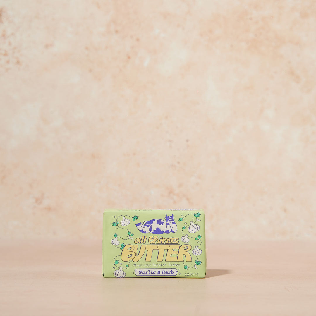 Single Garlic & Herb 125g – All Things Butter UK