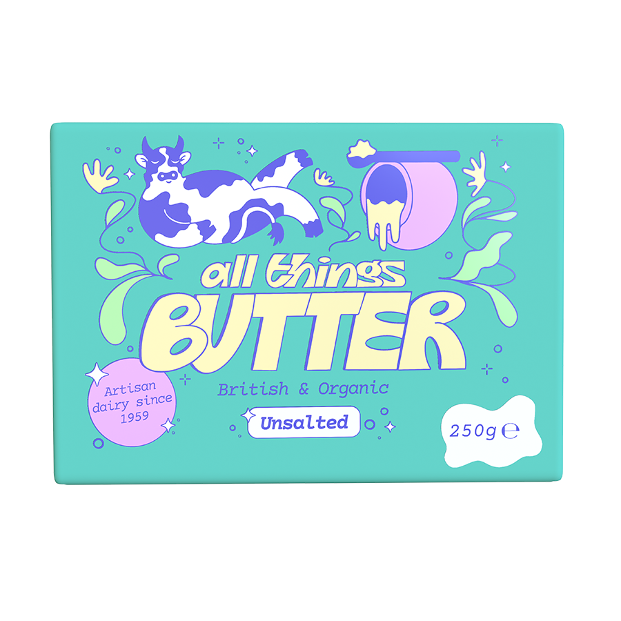 Single Unsalted 250g – All Things Butter UK